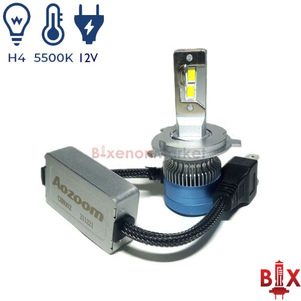 H4 LED Aozoom 55W - BiXENON MARKET